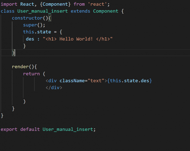 [React] string 값을 html 로 렌더링 하여 불러오는 방법 - Kay IT BLOG